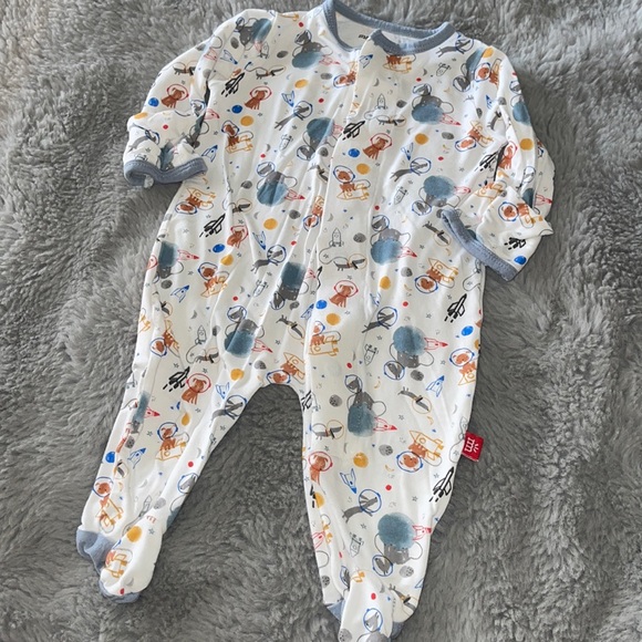 Magnetic Me | Pajamas | Magnetic Me Baby Sleeper Newborn Space Dogs ...